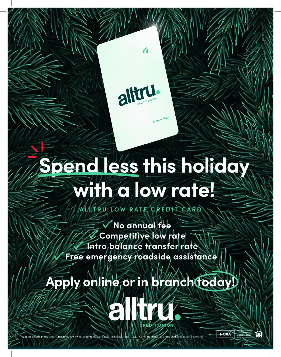 Holiday Credit Card - Alltru Credit Union